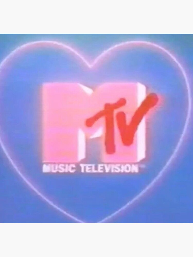 "Y2K MTV Sticker 1" Sticker by PlayBunni | Redbubble