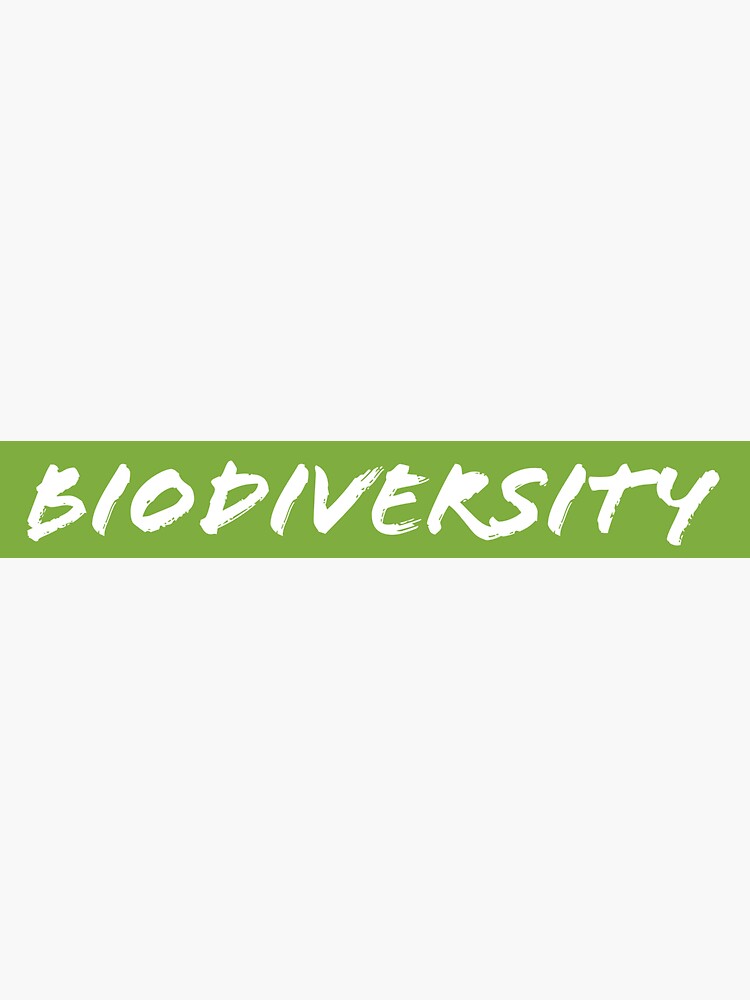 "Biodiversity" Sticker by Sae- | Redbubble