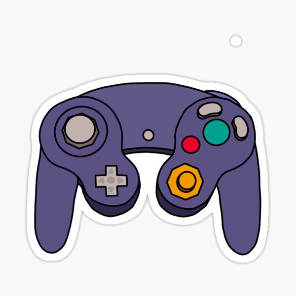 "Gamecube Controller" Sticker for Sale by paradoodle | Redbubble