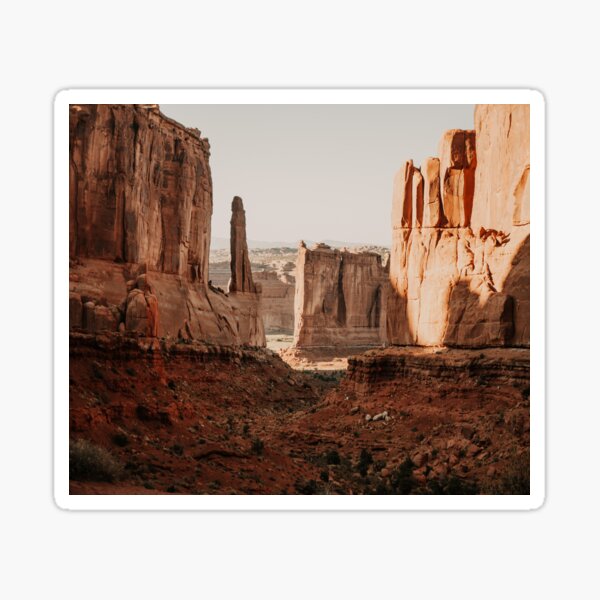 "Moab Red Rock" Sticker by JLPhotographer | Redbubble
