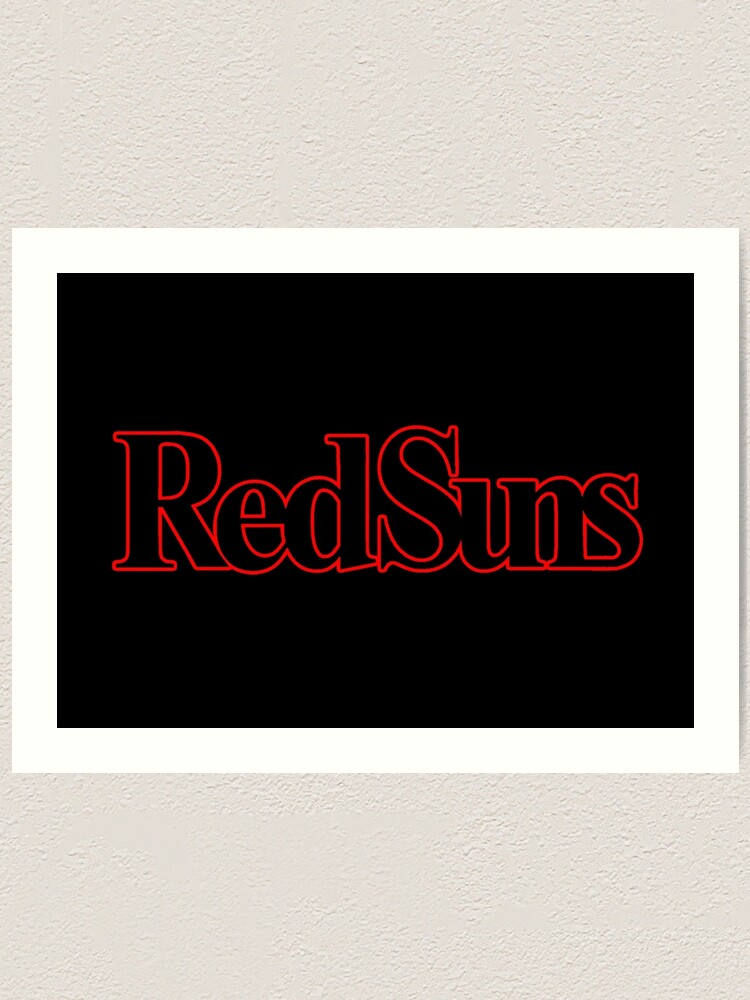 "Initial D - Red Suns Team Logo" Art Print by ZeWiss | Redbubble