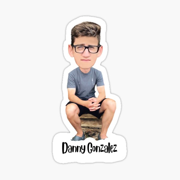 "Danny Gonzalez" Sticker for Sale by goadesignok | Redbubble