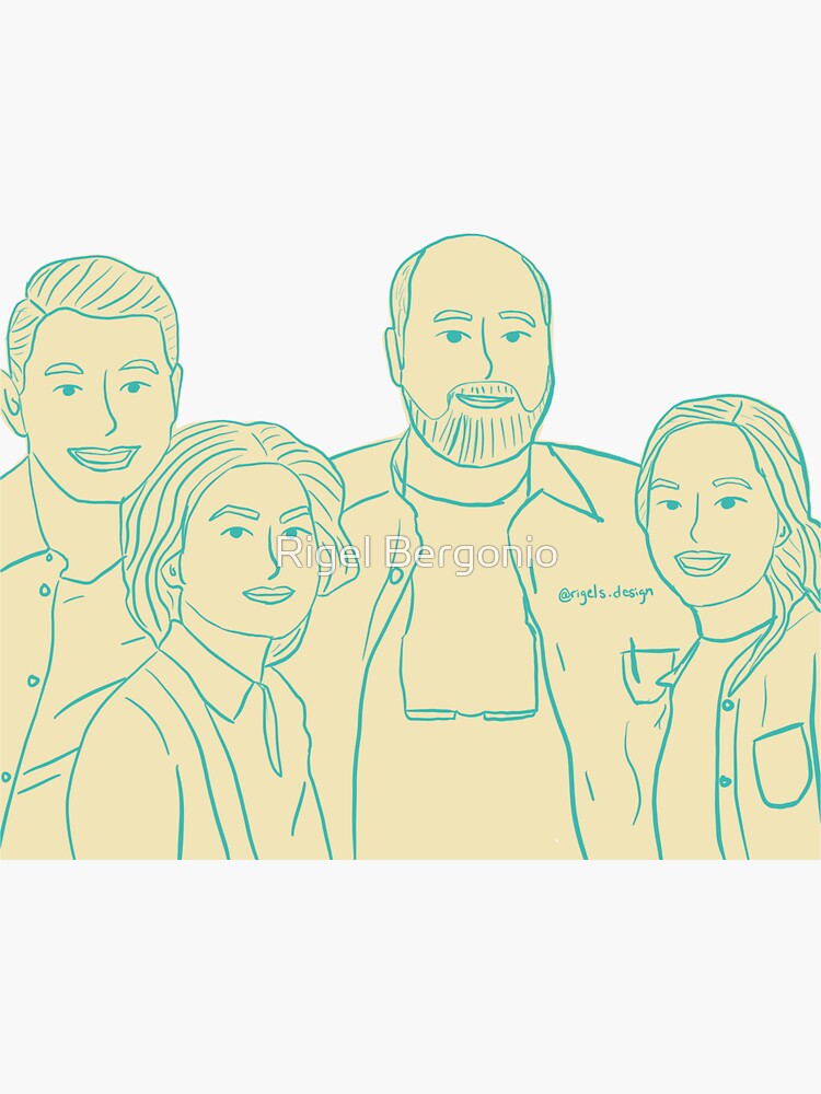 "Kim Family - OK SEE YOU - Kim's Convenience " Sticker for Sale by ...