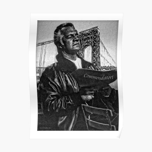 "The Sopranos- Paulie- Commendatori" Poster for Sale by editor1972 ...