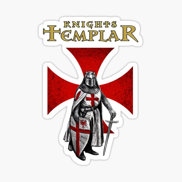 Knights Templar Templar Cross Water-bottles Merch & Gifts for Sale ...