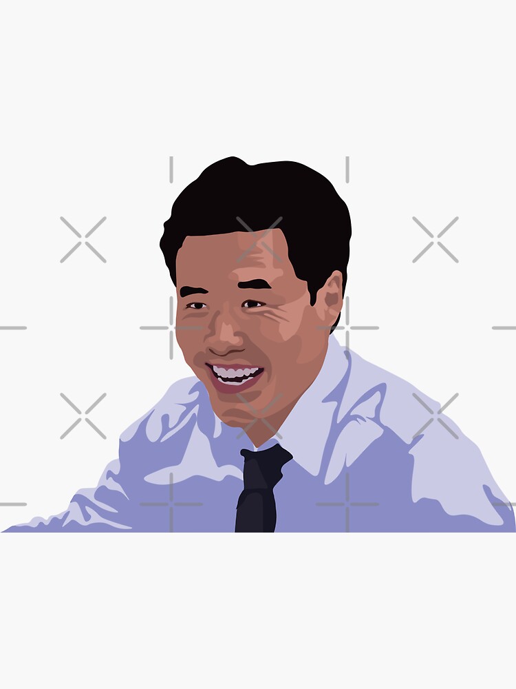 "Asian Jim" Sticker for Sale by FutureSpace | Redbubble