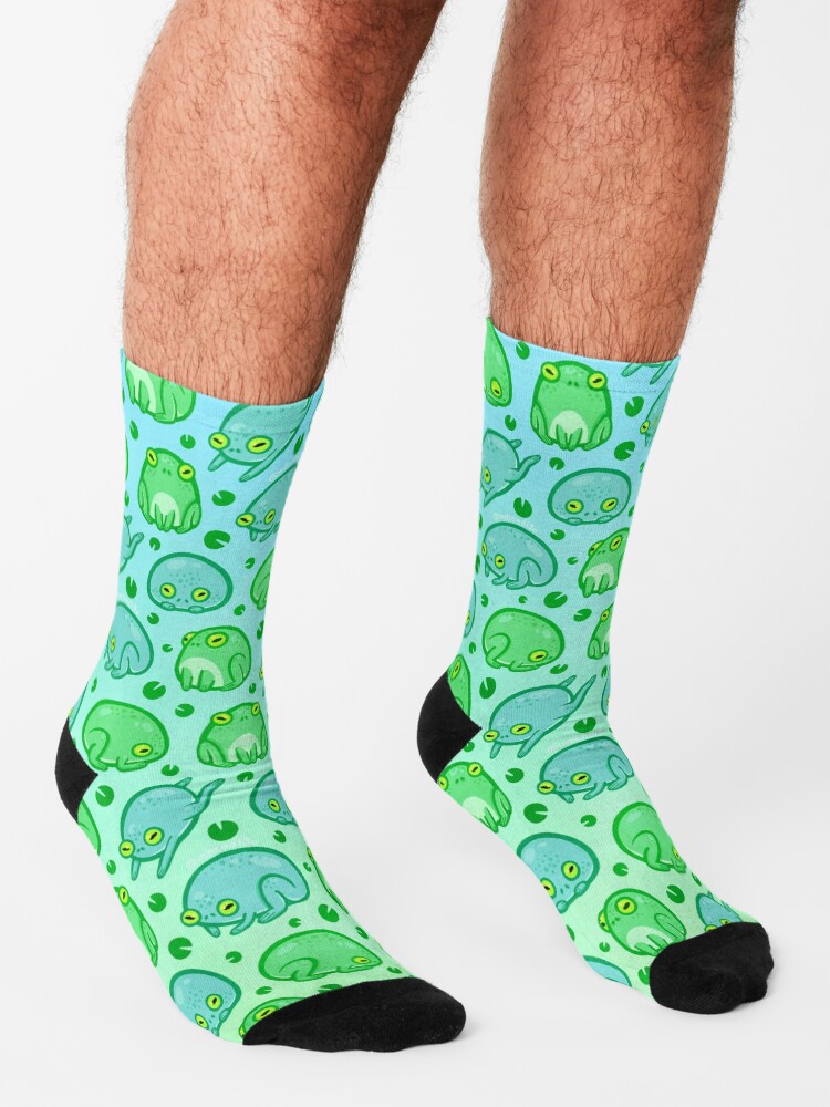 "Friendly Frogs" Socks for Sale by Macbendigo | Redbubble