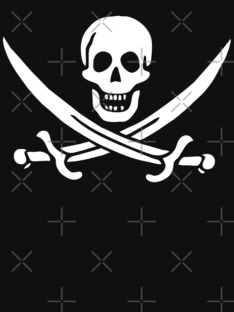 "John Rackham Pirate Flag" T-shirt by kayve | Redbubble | pirates t ...
