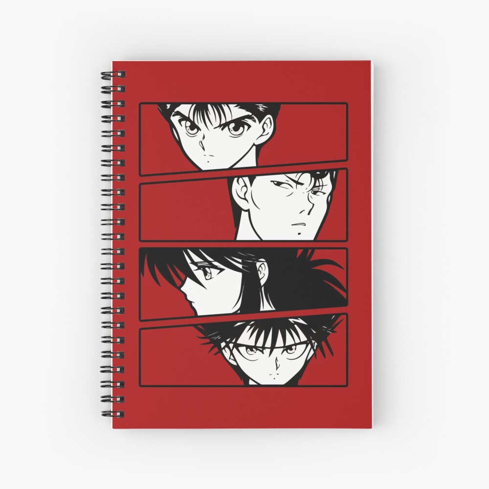 "Yu Yu Hakusho" Spiral Notebook for Sale by Thulio | Redbubble