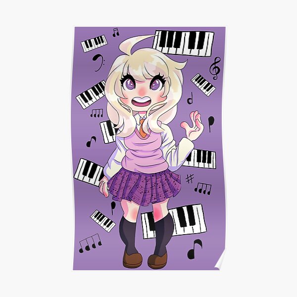 "Chibi Danganronpa V3: Kaede" Poster by xEveningSkiesx | Redbubble
