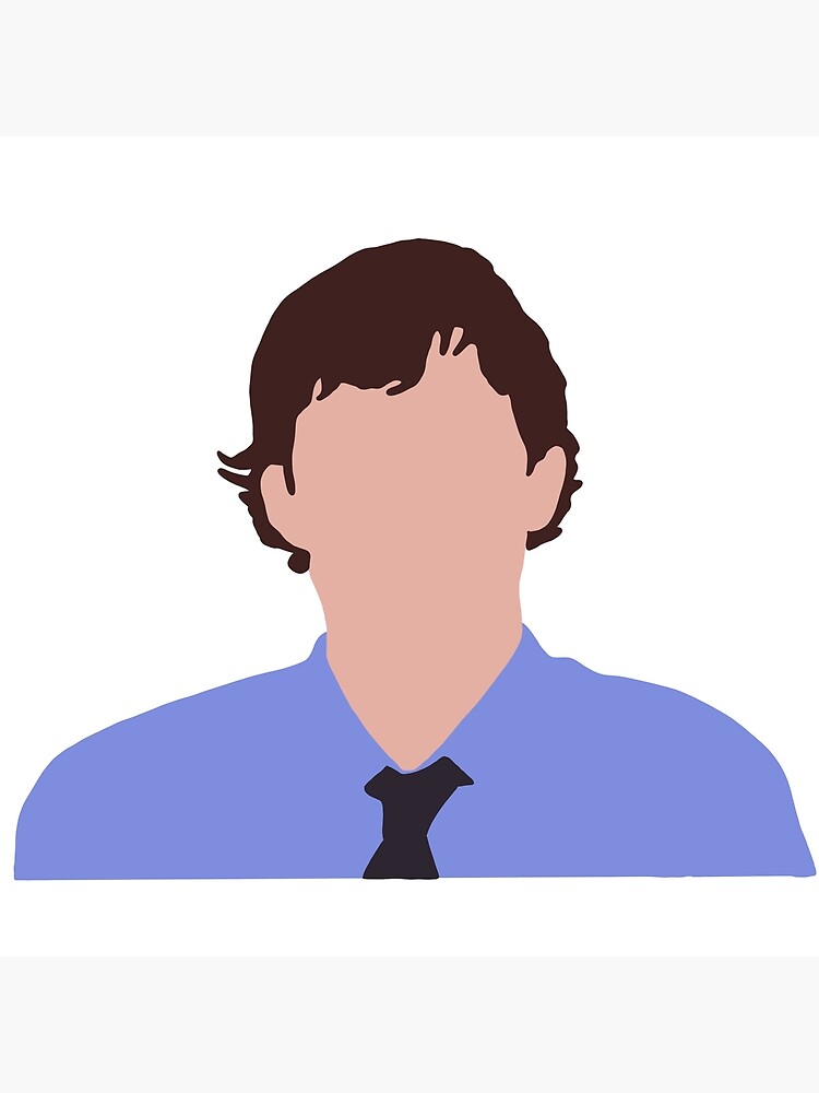 "jim outline" Poster for Sale by noratthompson | Redbubble