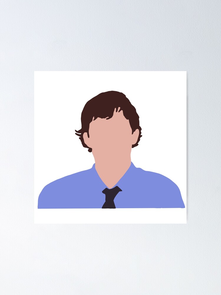 "jim outline" Poster for Sale by noratthompson | Redbubble