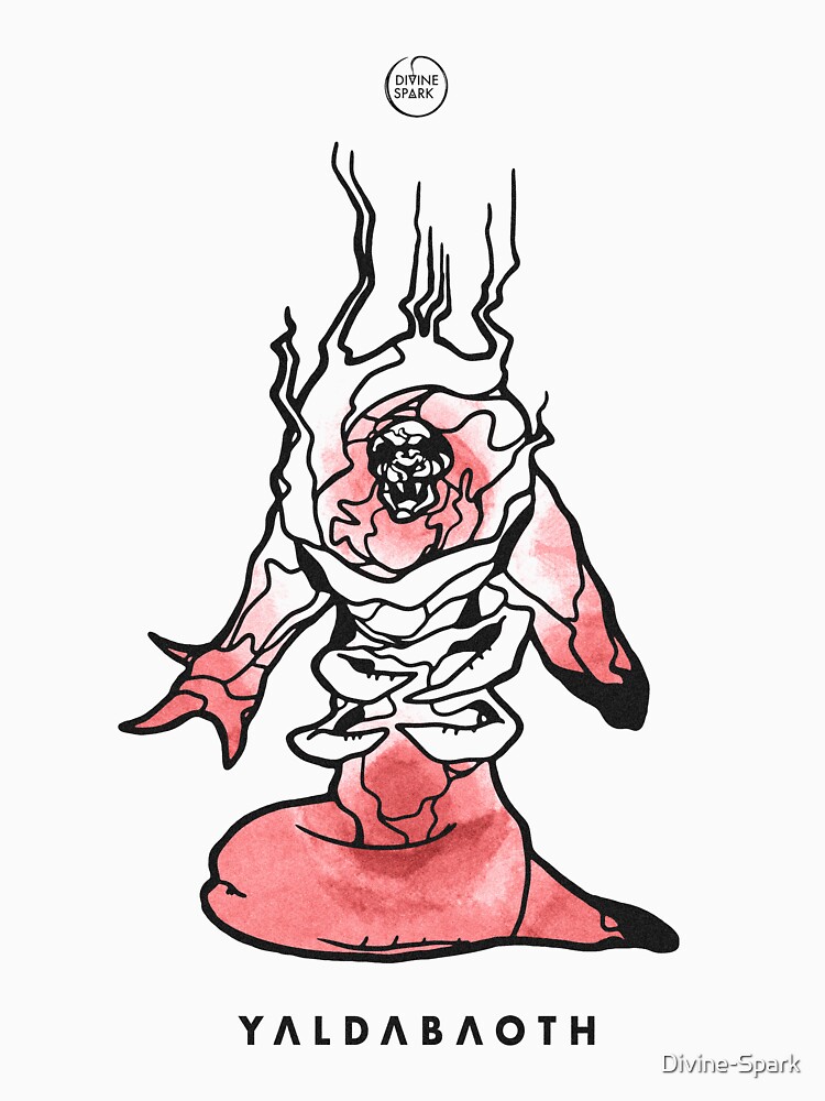 "Yaldabaoth" T-shirt for Sale by Divine-Spark | Redbubble | ignorance t ...