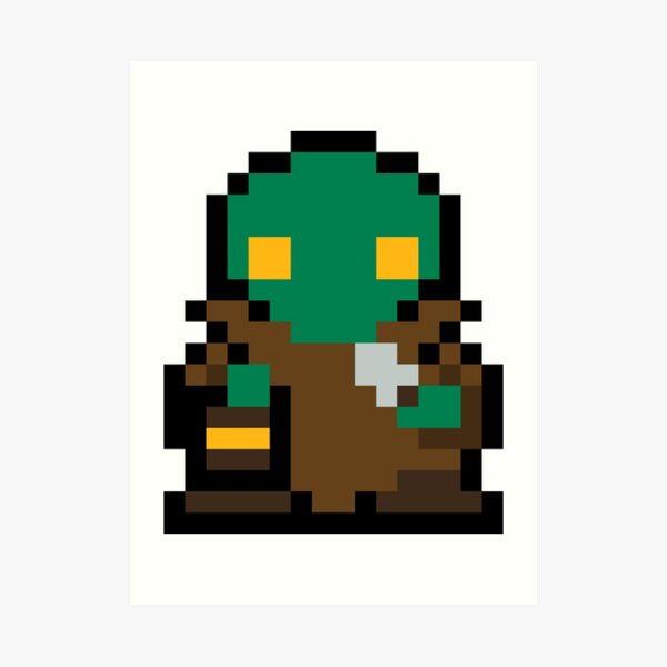 "Pixel Tonberry" Art Print for Sale by ImpishMATT | Redbubble