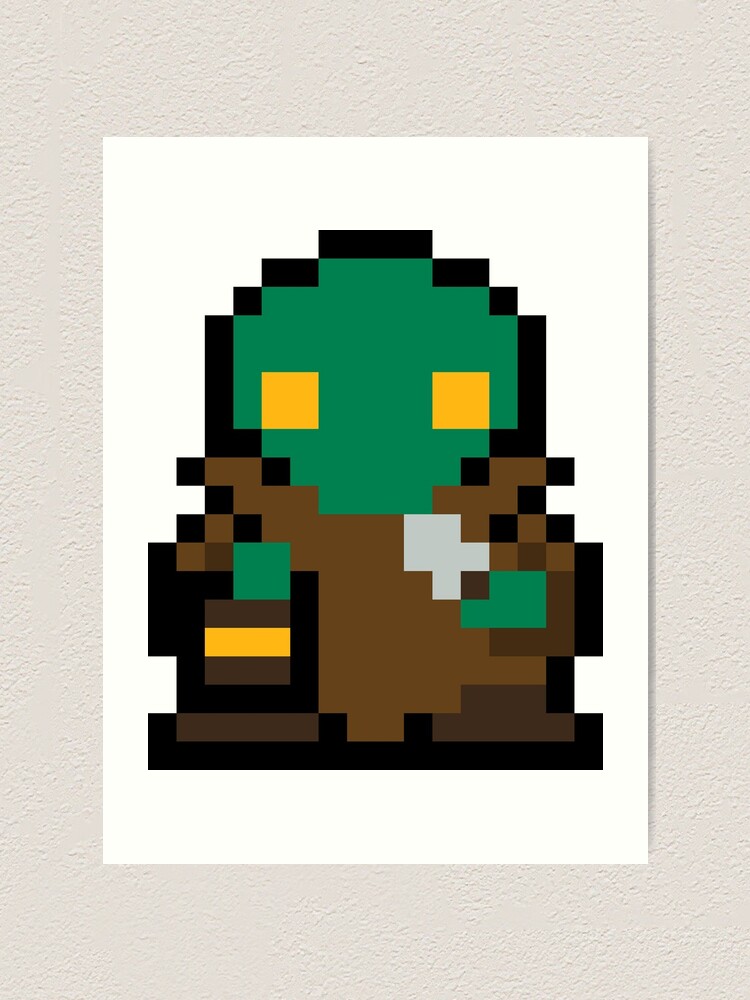 "Pixel Tonberry" Art Print for Sale by ImpishMATT | Redbubble