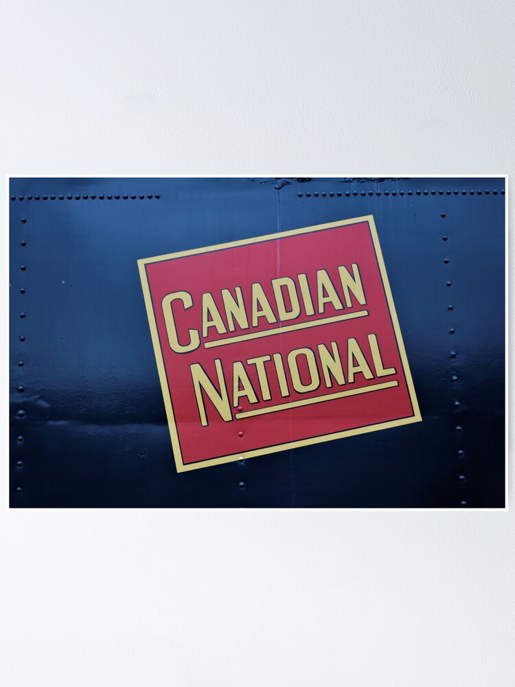 "Canadian National logo" Poster by searchlight | Redbubble