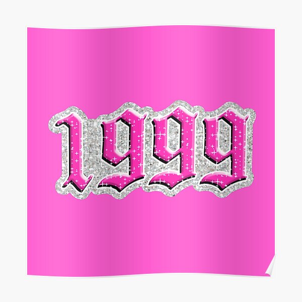 "blingee 1999" Poster by discostickers | Redbubble