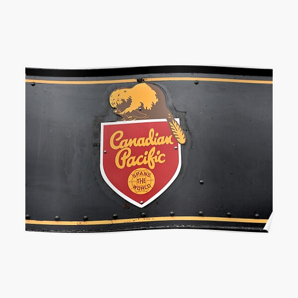 "Canadian Pacific Logo" Poster by searchlight | Redbubble