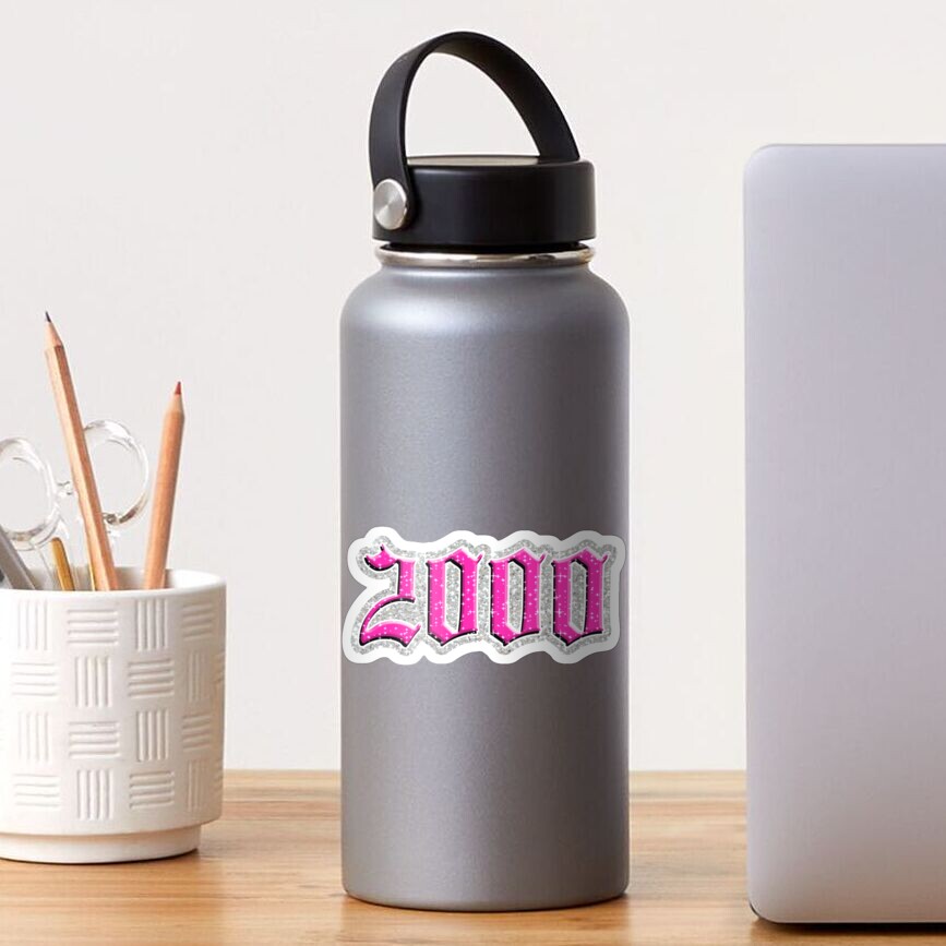 "blingee 2000 " Sticker for Sale by discostickers | Redbubble