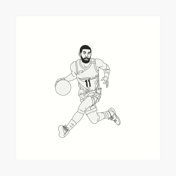 Kyrie Irving Coloring Pages It's Not Over Til It's Over ...