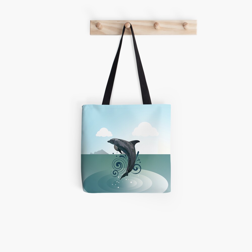 "Dolphin" Tote Bag by Adamzworld | Redbubble