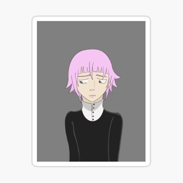 "Sad Crona" Sticker by TiredChild7 | Redbubble