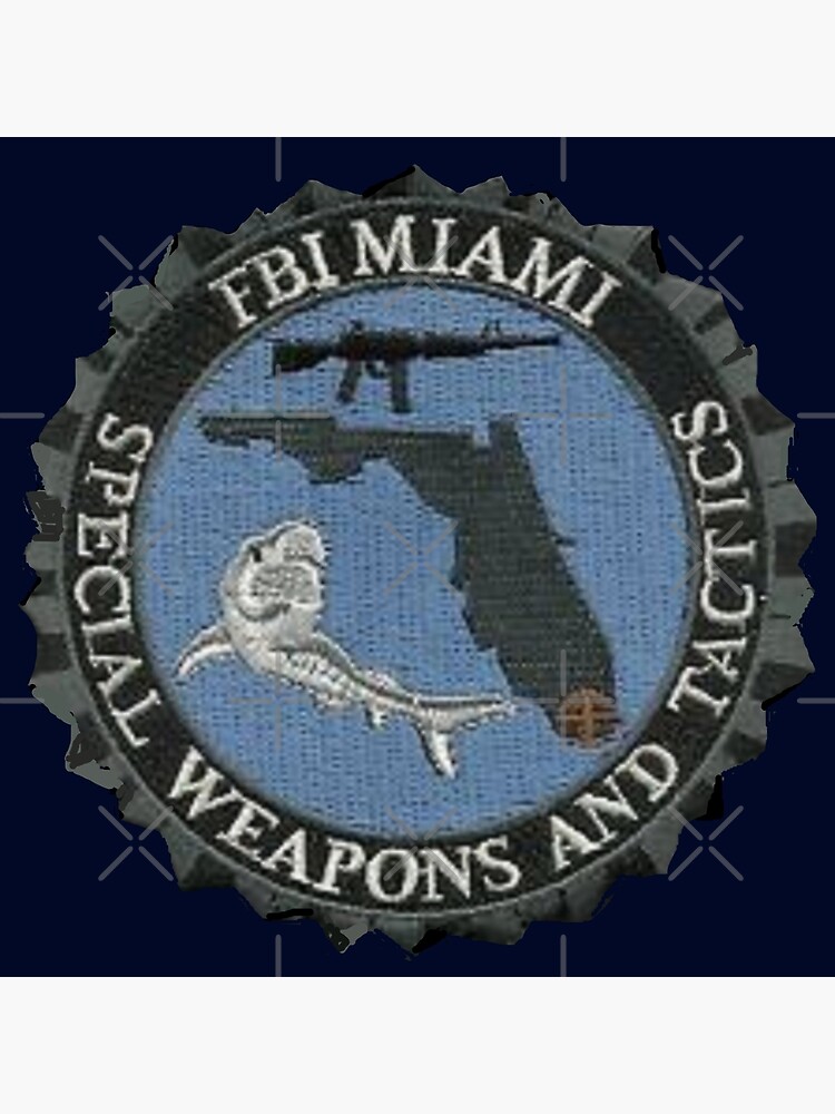 "FBI MIAMI SWAT" Poster by coffeecountyjim | Redbubble