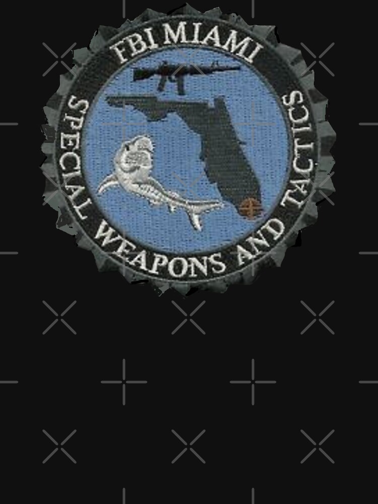 "FBI MIAMI SWAT" T-shirt by coffeecountyjim | Redbubble