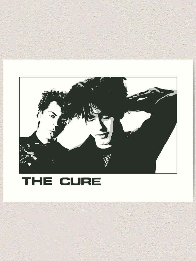 "The Cure - Robert Smith vector artwork" Art Print by olly88 | Redbubble