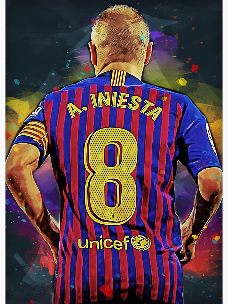 "Wallpaper Iniesta Art" Poster for Sale by kevinriota | Redbubble