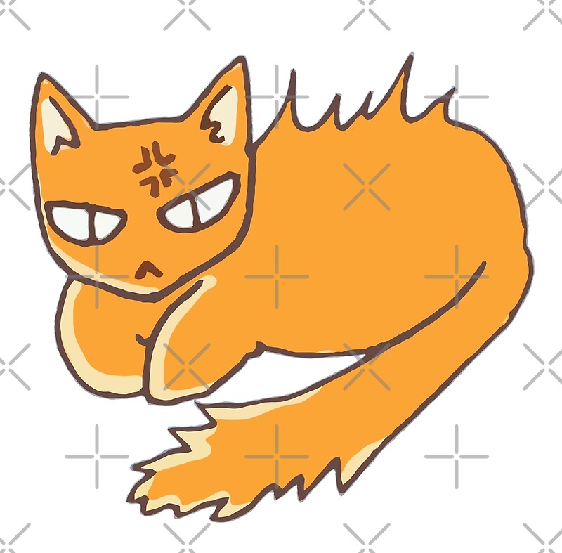 "Kyo Cat Form" by BittersweetL0VE | Redbubble