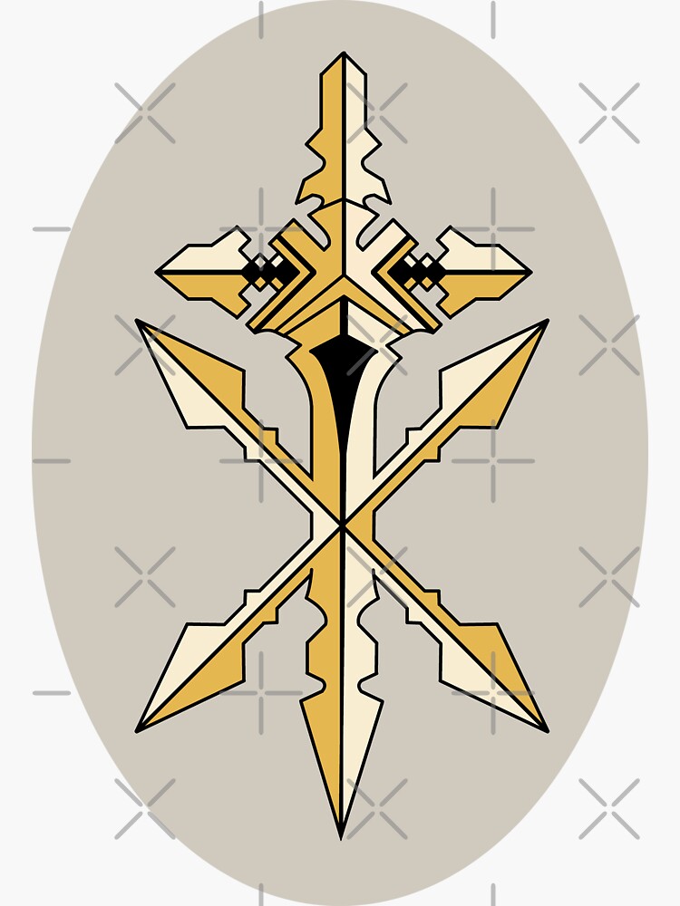 "Vagrant Story Inspired Rood Inverse Design" Sticker for Sale by ...