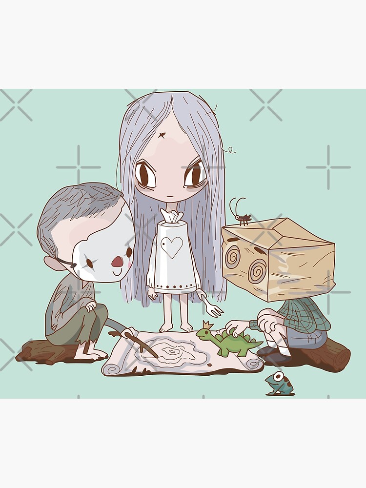 "Finding the Real Face" Poster for Sale by collectiarts | Redbubble