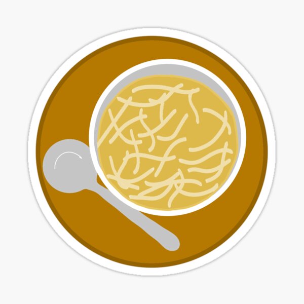 "Soup" Sticker by julianatomasett | Redbubble