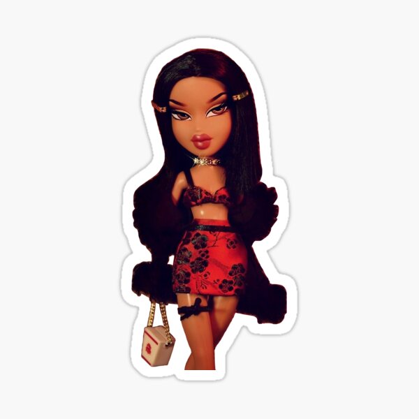 "red bratz" Sticker by cruzzell | Redbubble