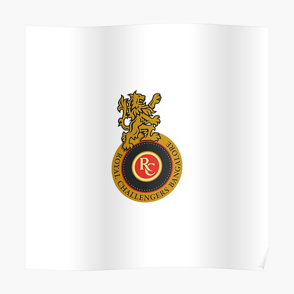 "IPL 2022 - Royal Challengers Bangalore(RCB) IPL Team" Poster by nusta ...