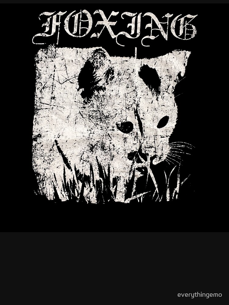 "Foxing Band Logo" T-shirt for Sale by everythingemo | Redbubble ...