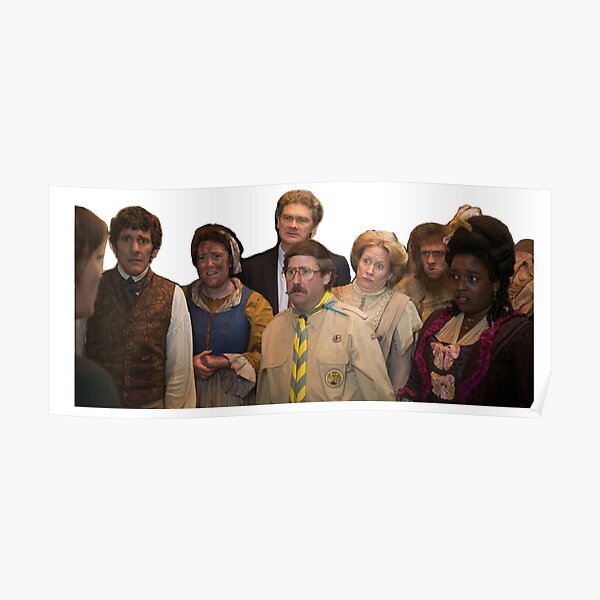 "The cast, ghosts bbc" Poster by Jessblakemore | Redbubble