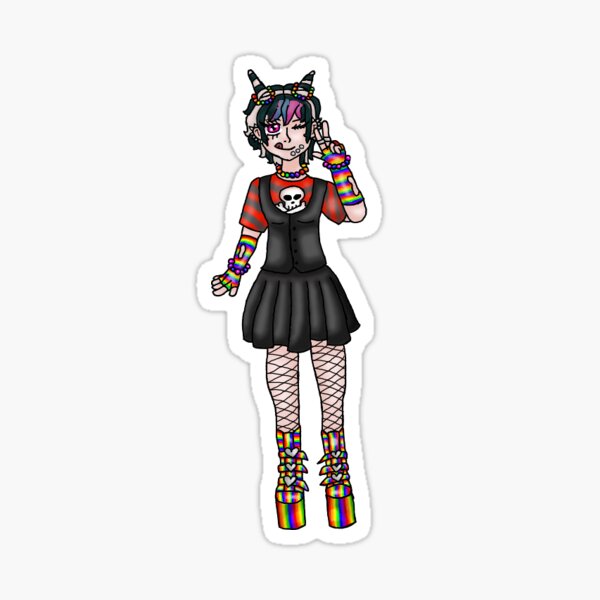 "ibuki mioda scene" Sticker for Sale by bleedmagic | Redbubble