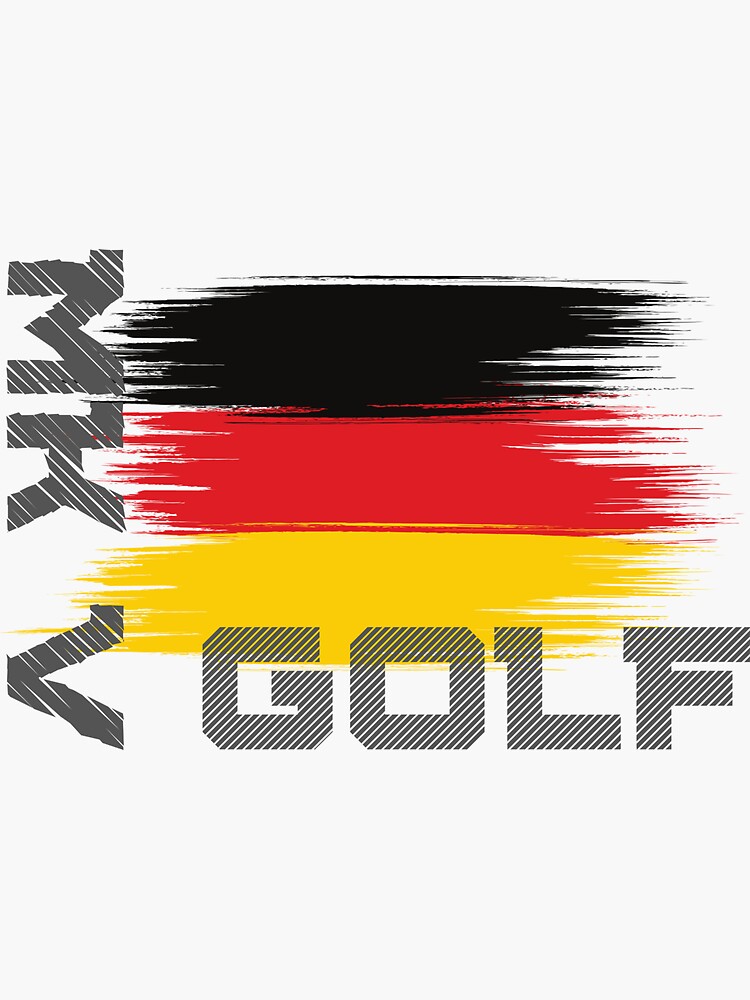 "Golf MK5" Sticker by PMA-Design | Redbubble