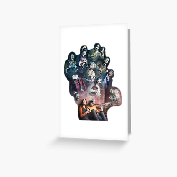 "Ghosts BBC" Greeting Card for Sale by Jessblakemore | Redbubble