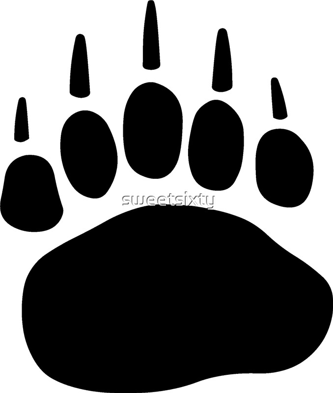 Bear Paw: Stickers | Redbubble