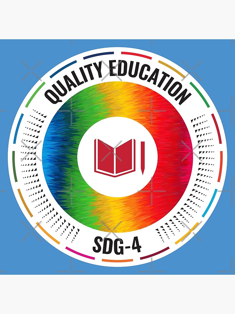 "Global Goal 4 Quality Education SDGs 2030" Poster for Sale by ...
