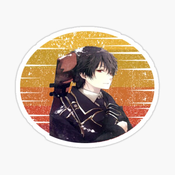 "Rin okumura, blue exorcist vintage circle" Sticker for Sale by ...