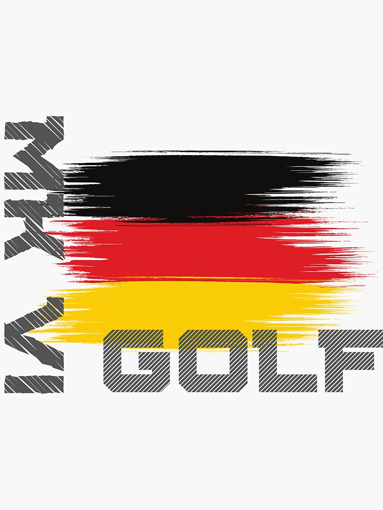 "Golf MK6" Sticker by PMA-Design | Redbubble