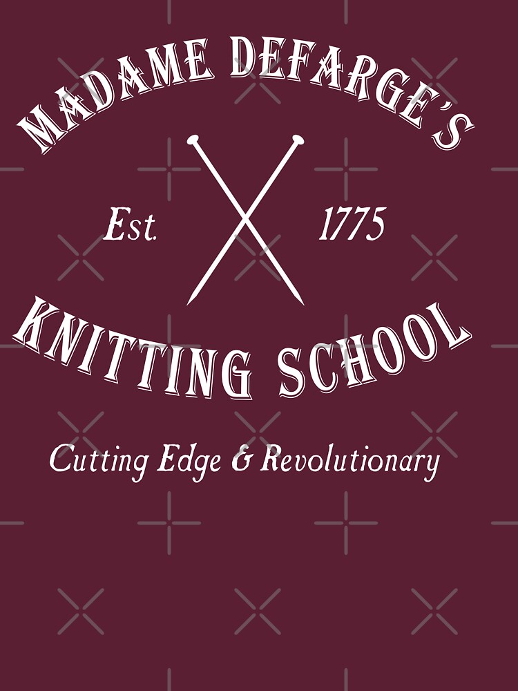 "Madame Defarge Knitting School" T-shirt for Sale by rotemgear ...