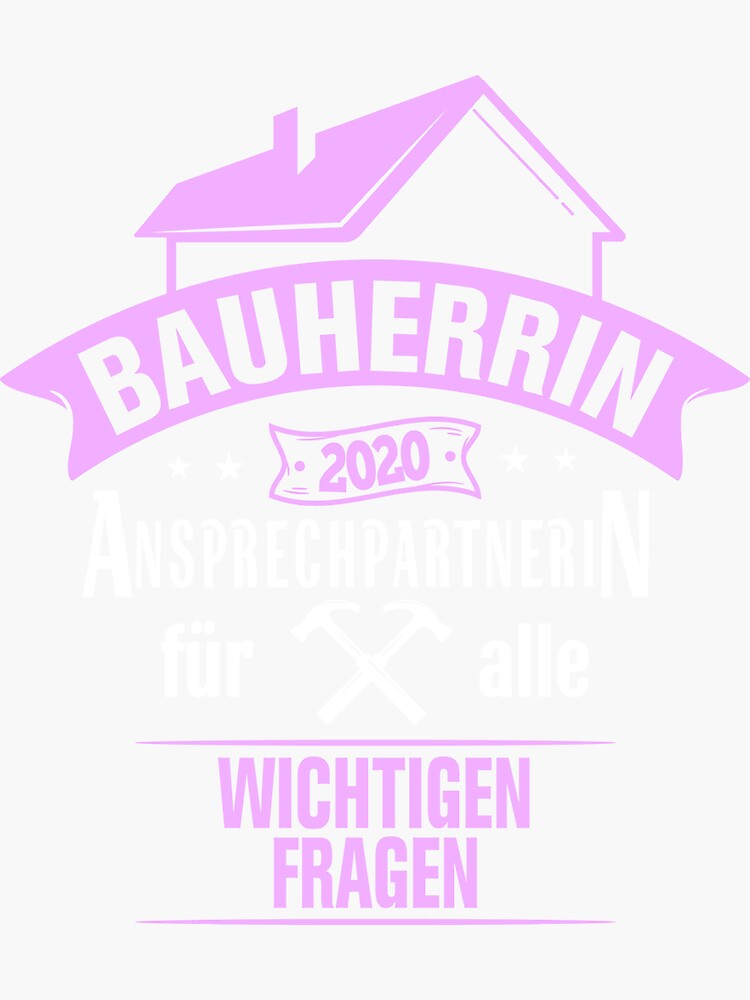 "Builder house builder Builder house builder gift" Sticker for Sale by ...