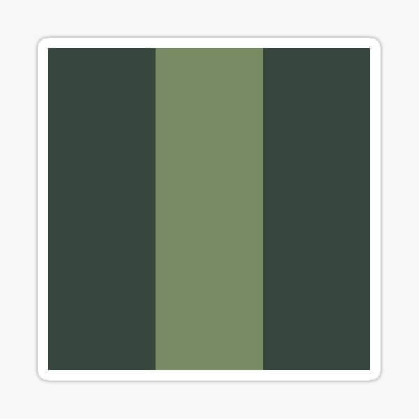 "Army green color combo" Sticker for Sale by thtCMRAguy | Redbubble