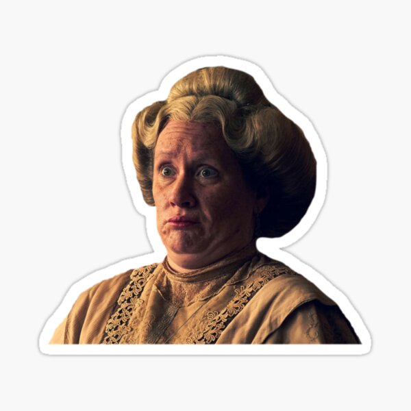 "Lady Fanny, ghosts bbc" Sticker for Sale by Jessblakemore | Redbubble