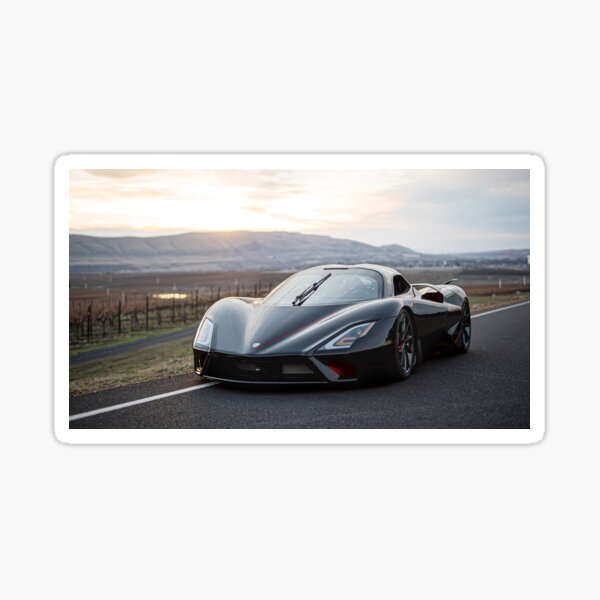 "SSC Tuatara 2020" Sticker by JasonLeone | Redbubble